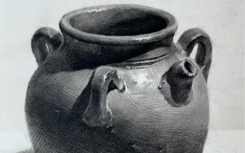 [Still Life Sketch] How to Sculpt a Jar for a Stunning Drawing - BiliBili