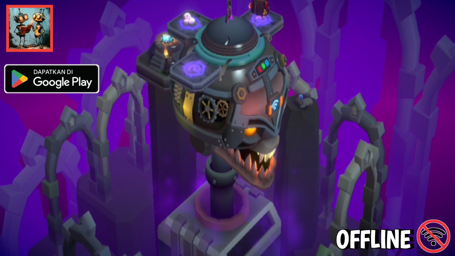 Tiny Robots ~ Game Android Offline ~ Gameplay part 12🔥 - Bstation