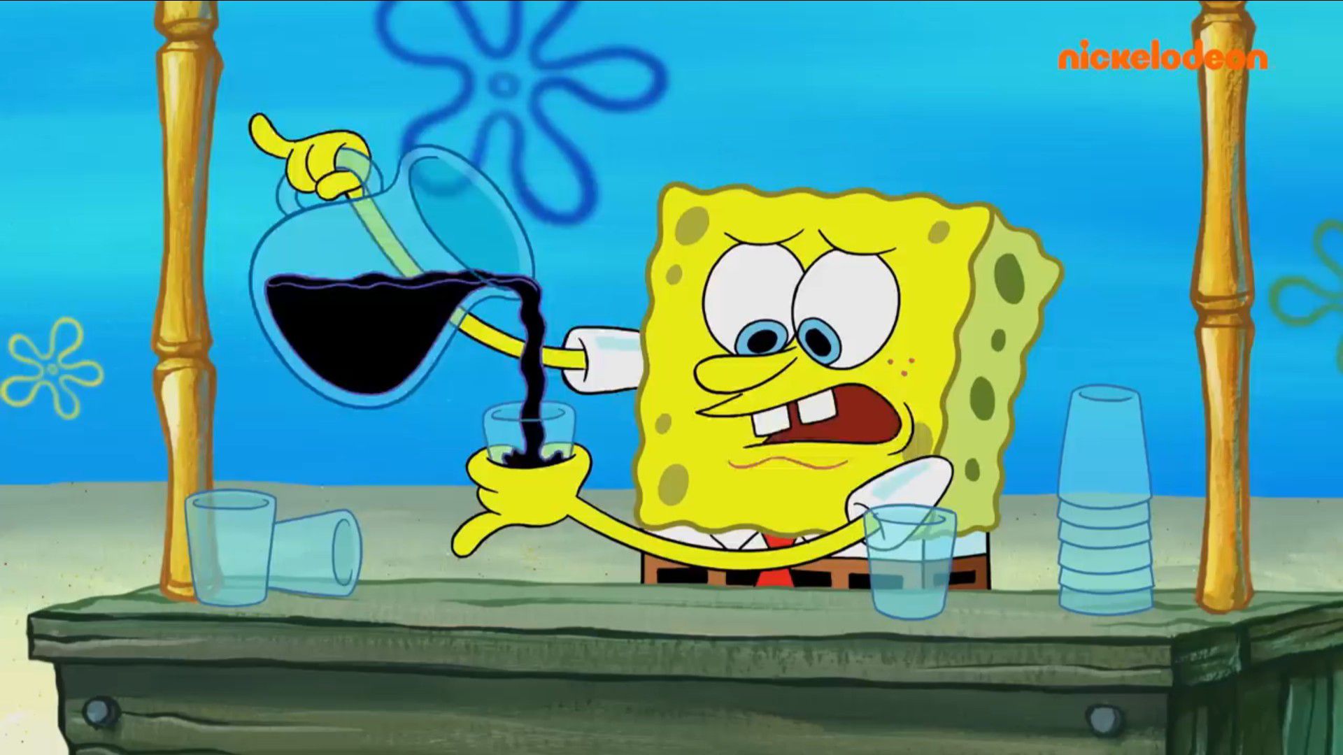 Spongebob Bahasa Indonesia ( Minuman Hitam ) - BiliBili